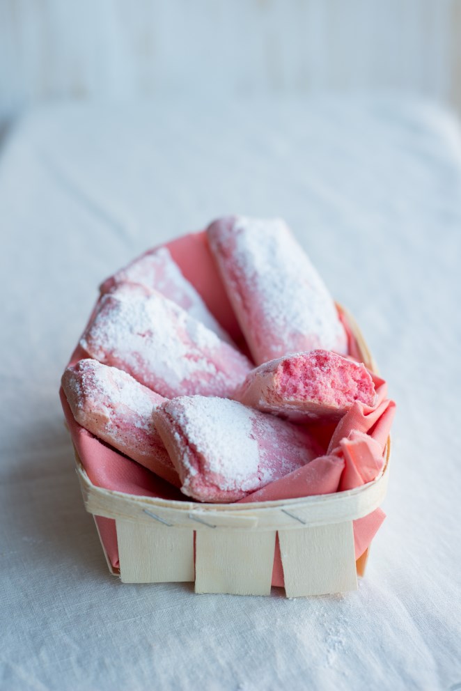 Biscuits Roses de Reims Rezept | Französisch kochen