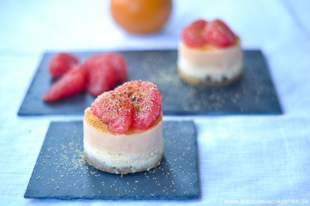 Entremets pamplemousse et speculoos (Spekulatius – Grapefruit Törtchen ...