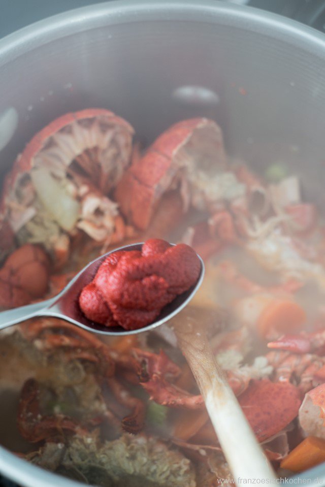 Bisque de Homard (Hummer Süppchen) Rezept