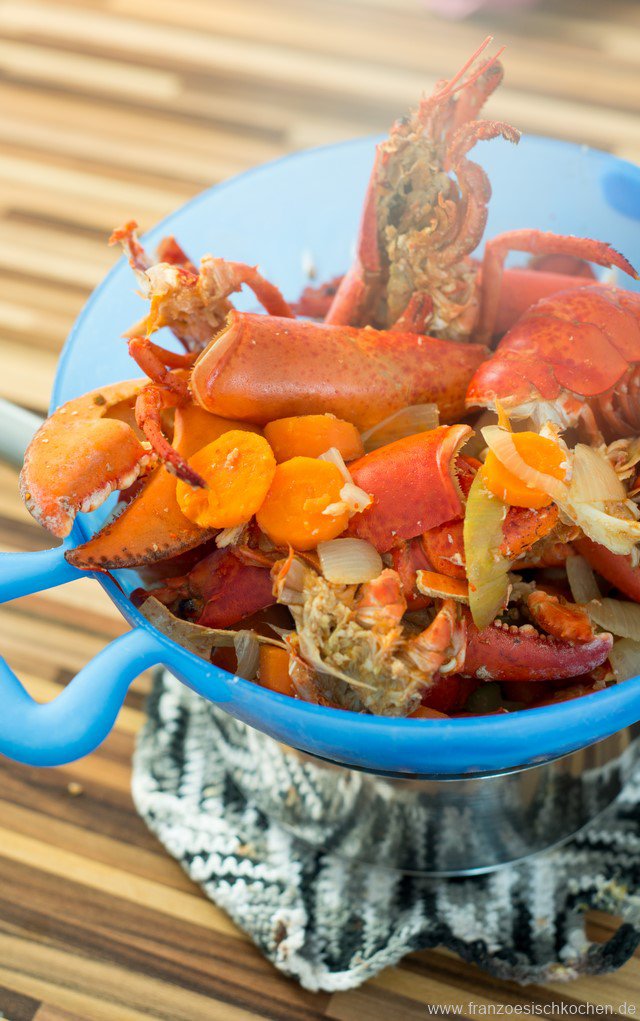 Bisque de Homard (Hummer Süppchen) Rezept