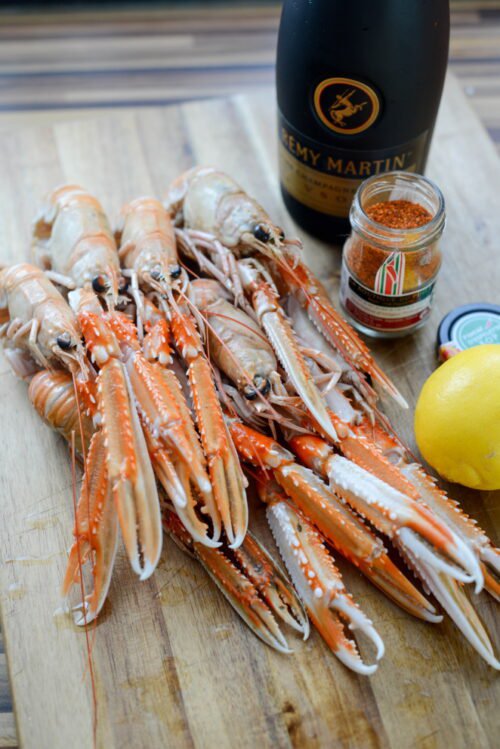 Gebratene Langustinen (Kaisergranate aus dem Ofen) Rezept