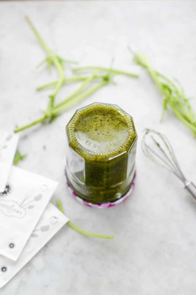 Basilikum Gelee für Kuchen und Torten Rezept