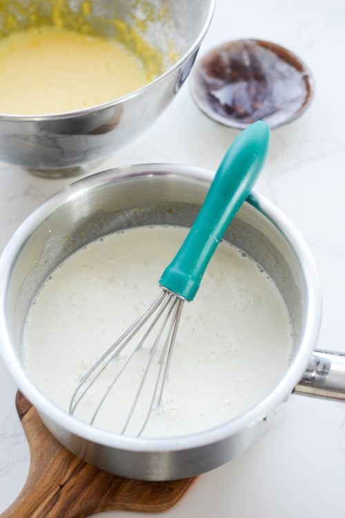 Flan pâtissier mit Pistazien Rezept