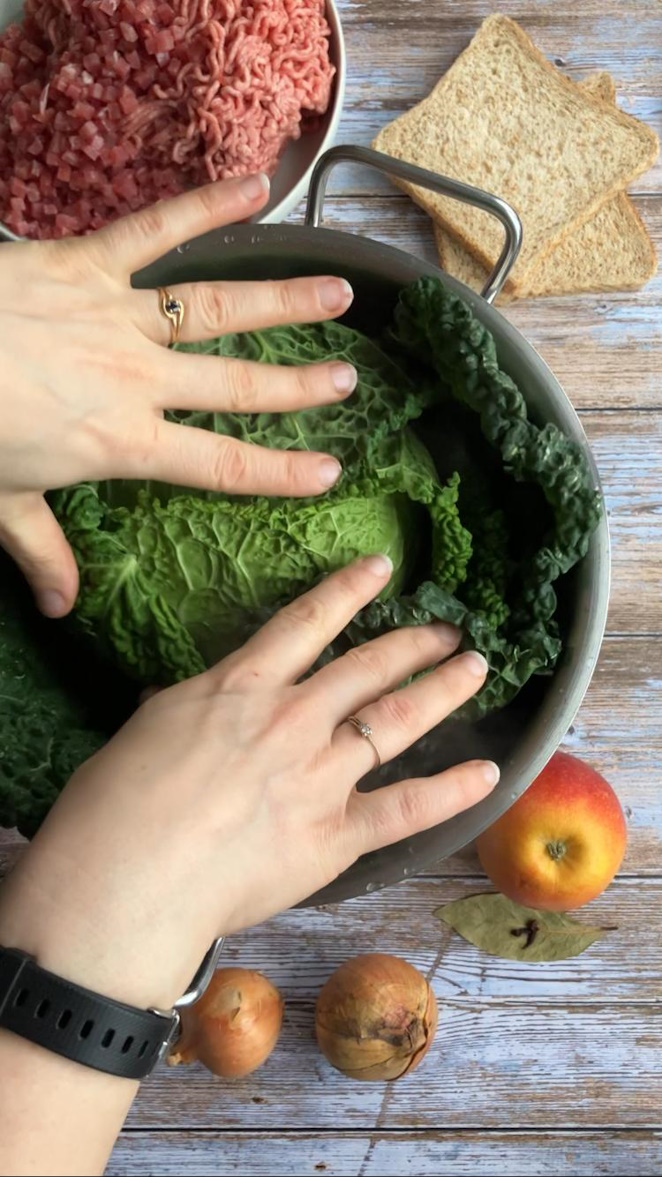 Gefüllter Wirsing aus der Auvergne – Chou farci auvergnat Rezept