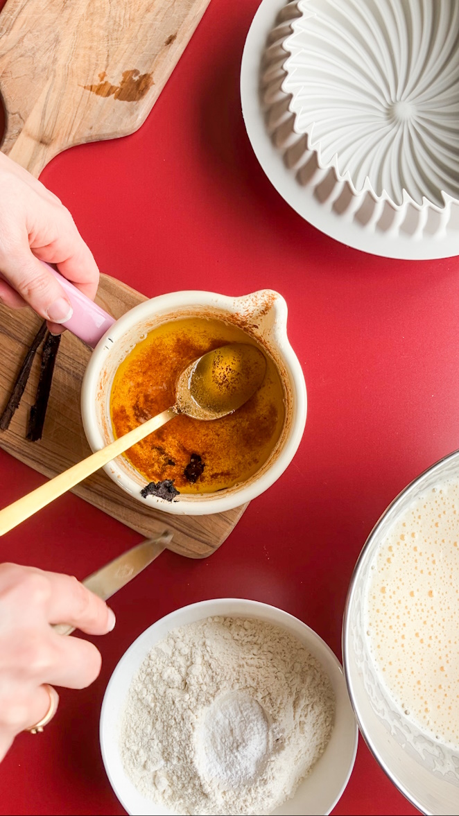 Quatre-quarts mit Vanille Rezept