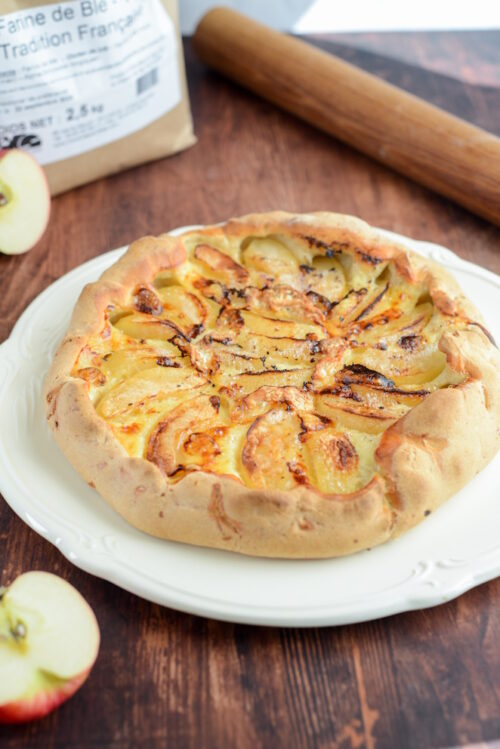 Tarte mit Camembert und Äpfeln Rezept