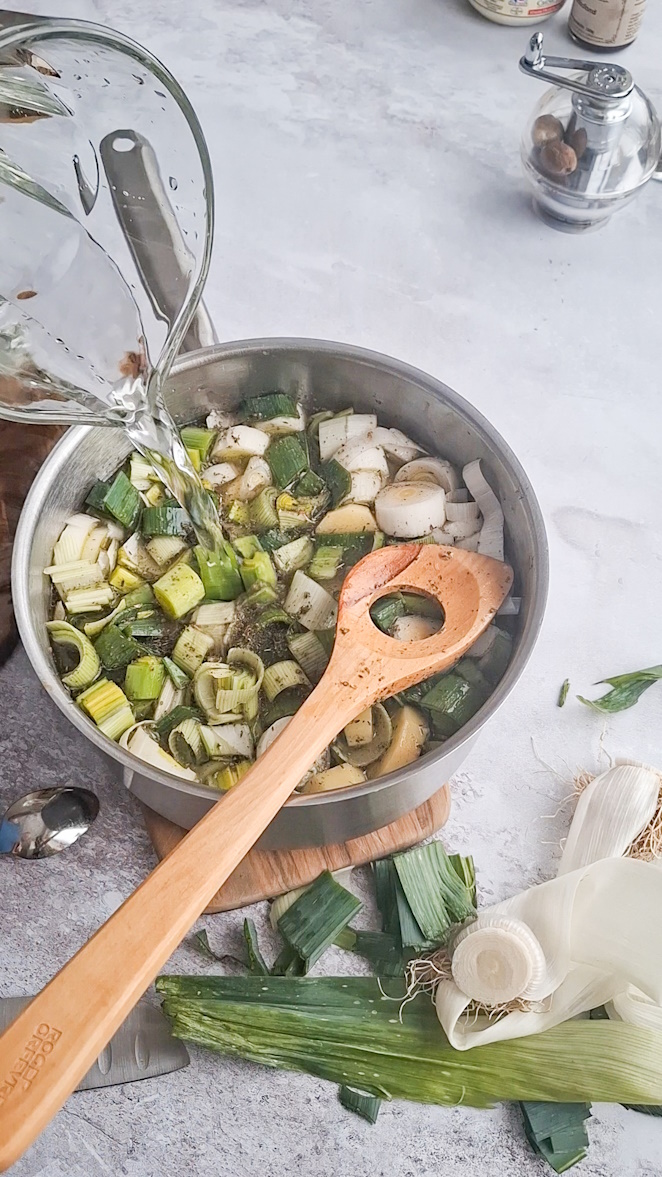 Vichyssoise (Lauch-Kartoffel-Suppe) Rezept