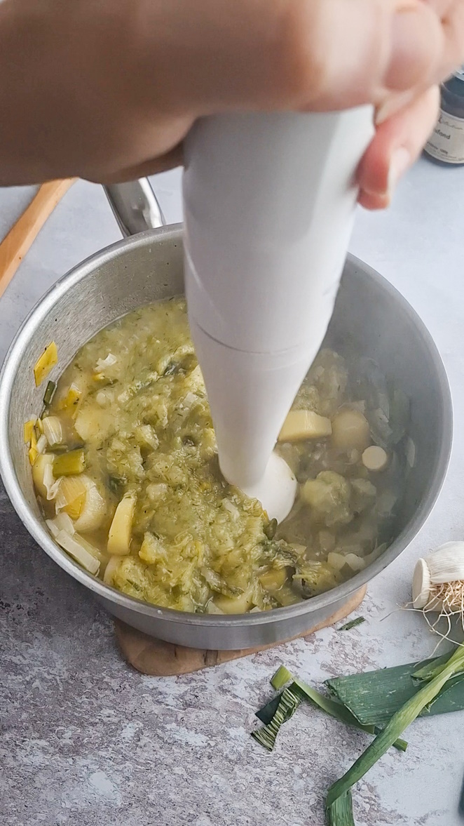Vichyssoise (Lauch-Kartoffel-Suppe) Rezept
