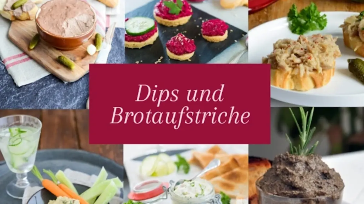22 Dips und Brotaufstriche Rezept